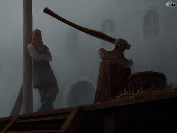 10 Facts About Executioners. The traditional executioner’s hood is a ...
