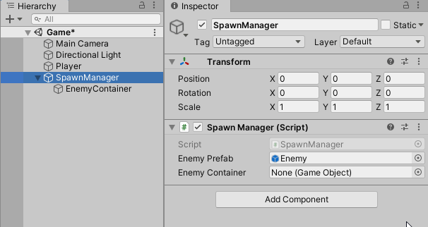 Spawning Objects In Unity Without The Clutter By Alex Tolson Medium