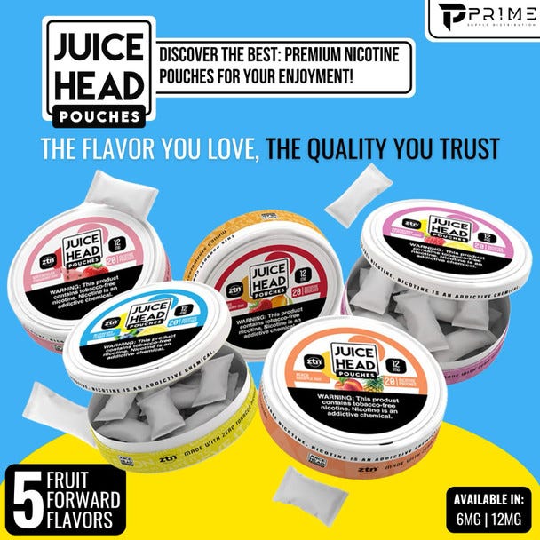 Everything You Need to Know About Juice Head and Zyn Nicotine Pouches | by primesupplydistro ...