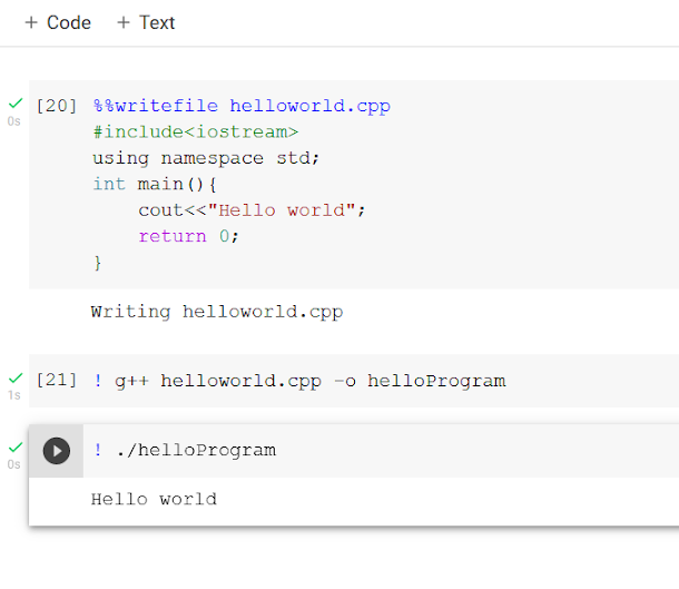 Run c++ program in google colab. Today, we discuss, how to compile and ...