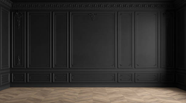 BLACK FURNITURE WALL PANEL. Headline: Make a Powerful Impression of ...