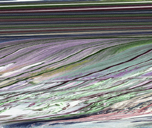 Distant Abstraction with Source. A little databending/glitching of an ...