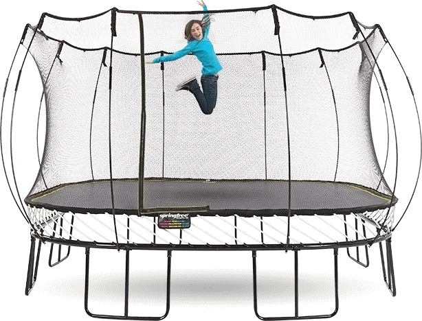 Large Square Springfree Trampoline - Ultimate Pllaysets, Inc - Medium