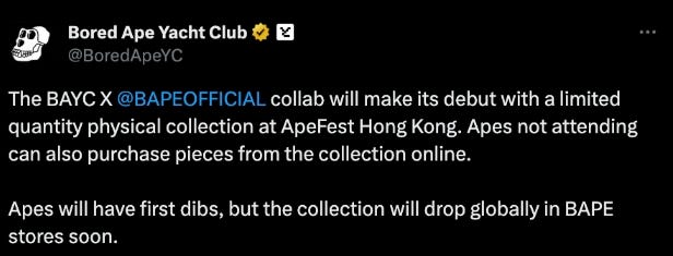 BAYC chose to co-brand with Bape, and the intricate relationship ...