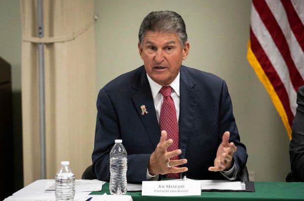 It’s Joe Manchin’s Presidency Now. | by Nick Lozier | Medium