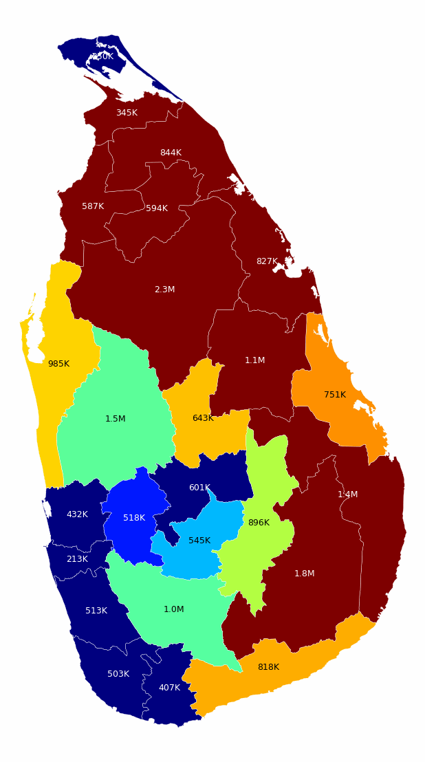 Continuous Area Cartograms. The Complete Guide | by Nuwan I. Senaratna ...