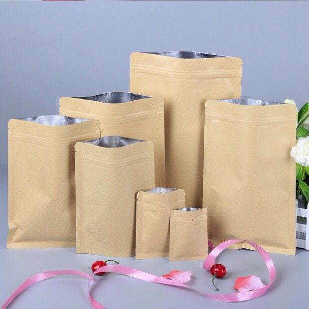 132+ Free Download Awasome Kraft Paper Box W/ Mix Of Nuts — Half Side ...