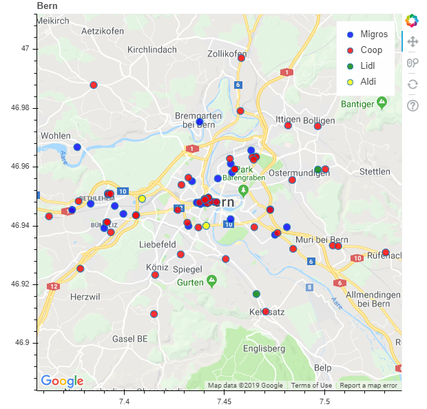Geographic Information System tools in Python | by David Furrer ...