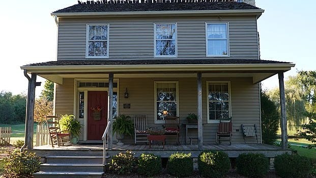The Old House of Isaac McCormick. Built by a settler in Missouri’s ...