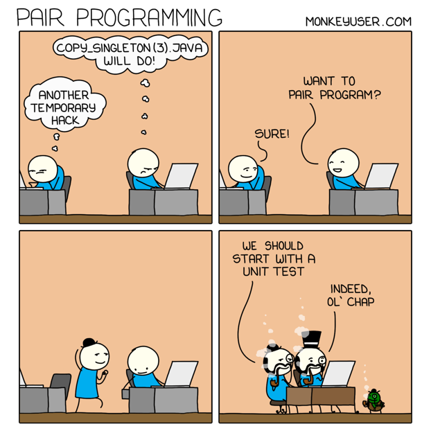 PAIR PROGRAMMING. Pair programming is an approach to… | by Charlie ...