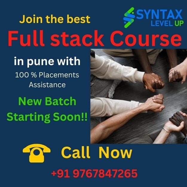 Get Job-Ready with SyntaxLevelUp’s Full Stack Developer Classes in Pune ...