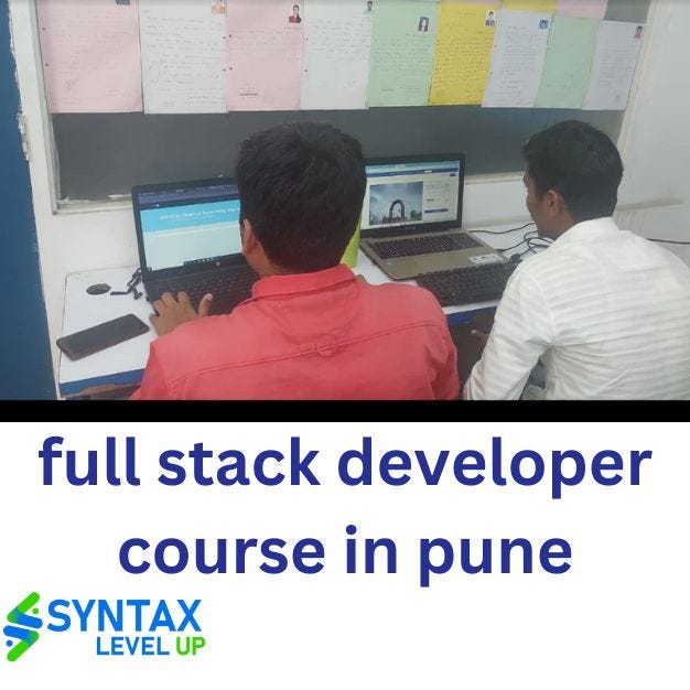 SyntaxLevelUp provides Full Stack Training in Pune to help you improve your technical skills ...