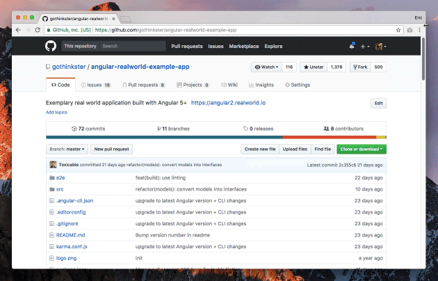 Run Angular CLI repos directly in your browser | by Eric Simons ... Run Angular CLI repos directly in your browser | by Eric Simons ...