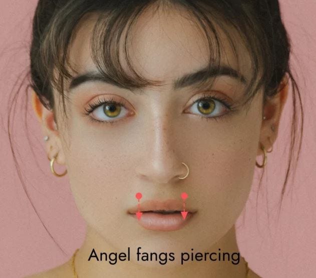 Angel Fang Piercing. There has been a surge of interest in… | by ...