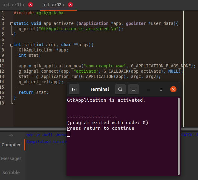 21. เริ่มต้นกับ Gtk4 อีกครั้ง. หลังจากที่ใช้ Gtk+2.0 ไปพักใหญ่ Gtk+3 ...
