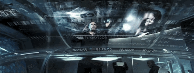 Tom Cruise Minority Report Computer