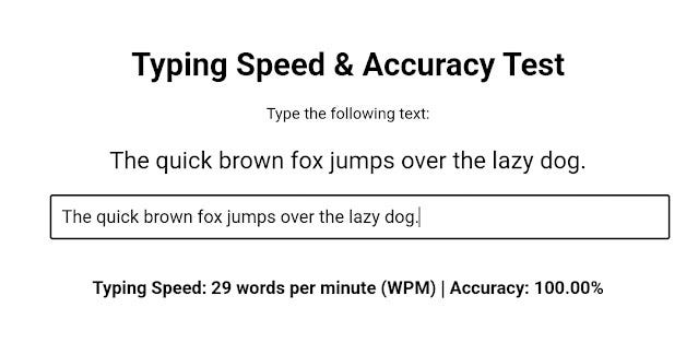 The Significance and Benefits of Online Typing Speed Tests | by Amit ...