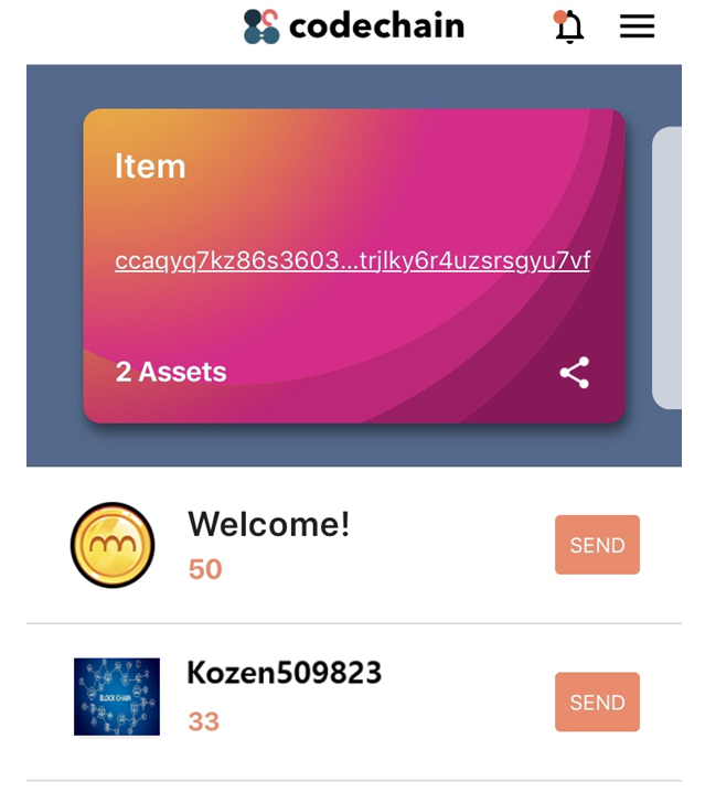 CodeChain Mobile Wallet App Released! Download now! | by Jenna | CodeChain | Medium