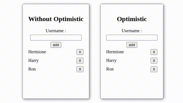 How to Use Optimistic UI in React and Apollo GraphQL | by Amichaud Romain | The Startup | Medium