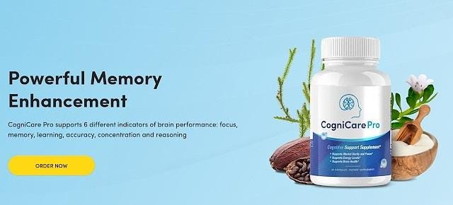 CogniCare Pro Price: Reviews 2024, Ingredients, Price, Benefits & Buy ...