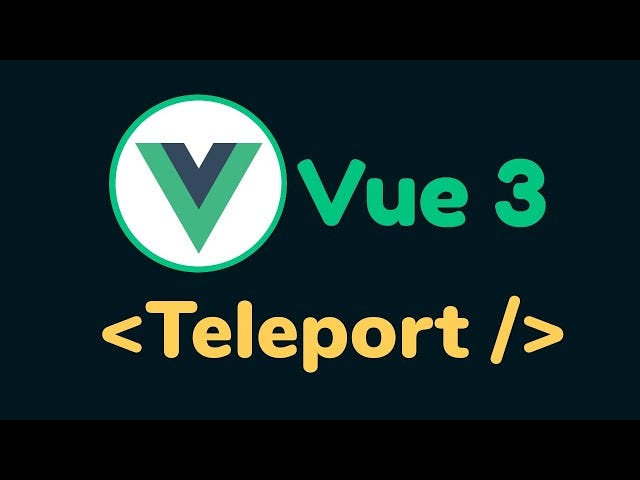 Vue 3 Teleport Modal. Veremos como usar para… | by Erik Endler | Medium