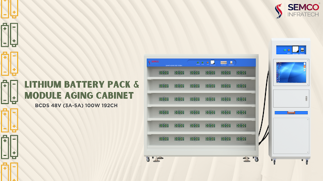 Lithium Battery Pack & Module Aging Cabinet: Semco SI-PT CT BCDS 48V ...