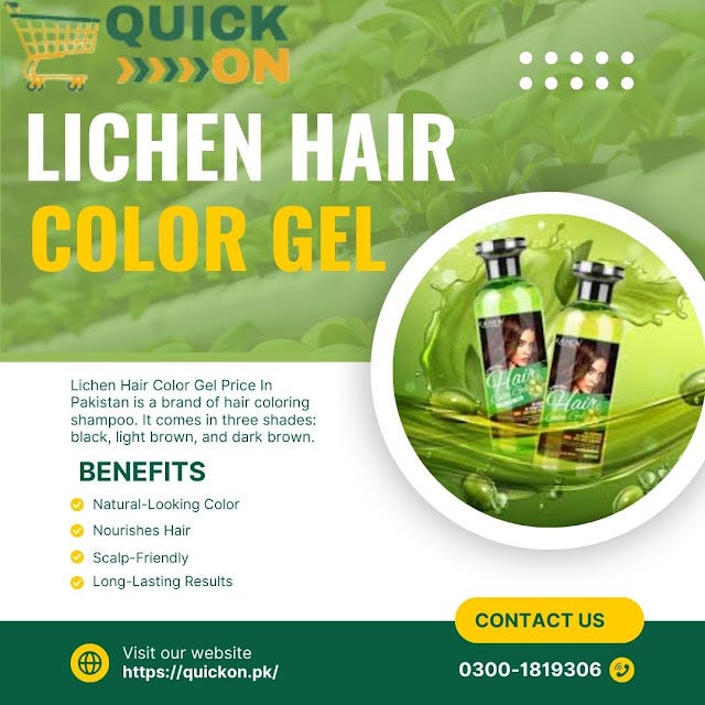 Lichen Hair Color Gel Price in Pakistan– Lichen Hair Color Gel ...