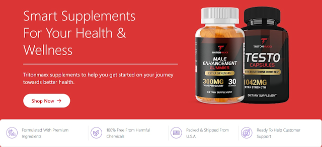 Triton Maxx Gummies — New Solution for ED [USA] | by Scion Organics ...