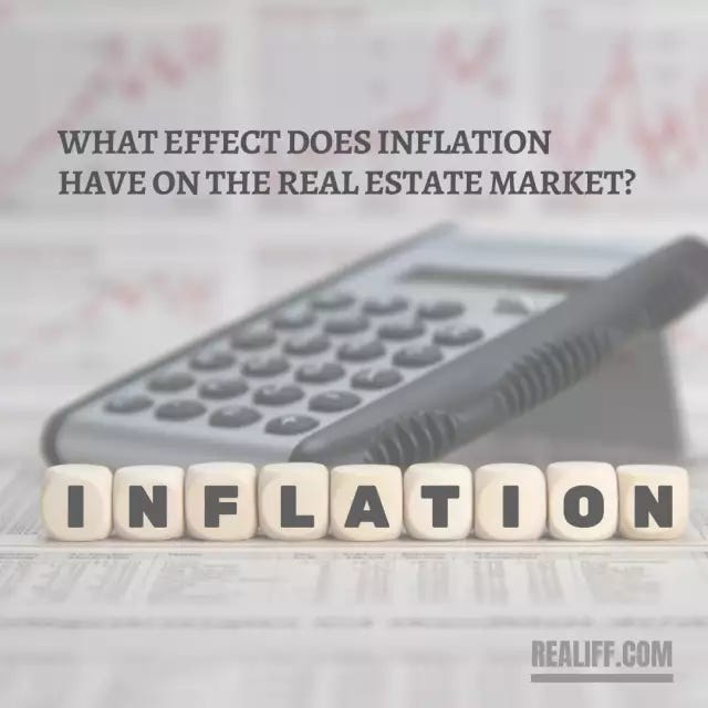 What effect does inflation have on the real estate market? | by Realiff ...