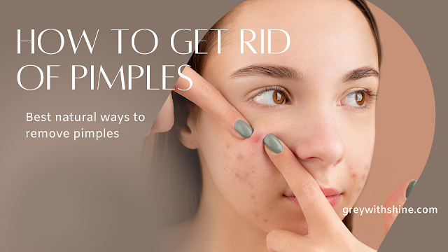 how to get rid of pimples. How to get rid of pimples | by Grey with ...
