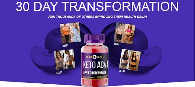Keto Drive ACV Gummies CA Its Beneficial Fat Burning | by Jonsinghsmith ...