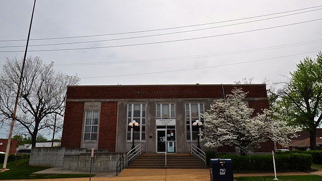 Historic U.S. Post Office in Fredericktown, Missouri | by Cathy Coombs ...