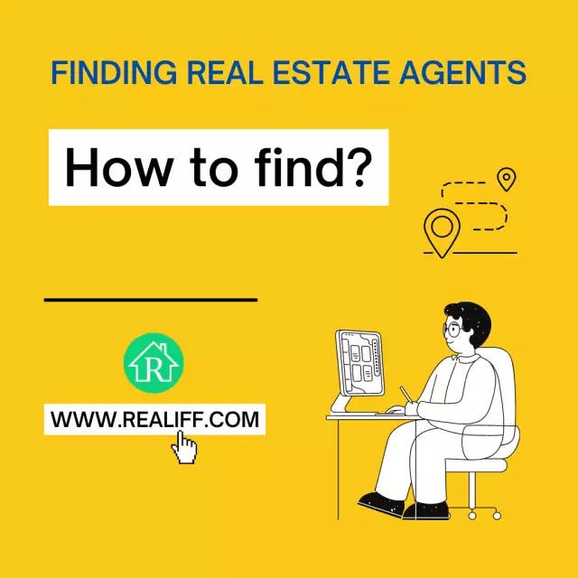 Finding Real Estate Agents | by Realiff Real estate Rebate Network | Medium