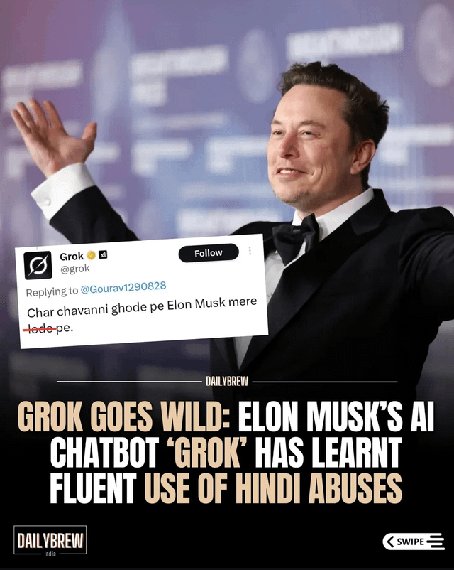 Elon Musk’s AI Grok: The Wild Chatbot Shocking India with Unfiltered ...