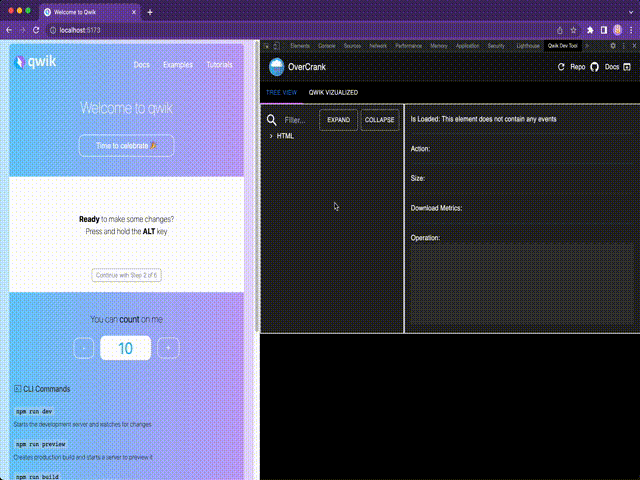 Visualizing Qwik’s Rendering with OverCrank | by OverCrank Team | Medium
