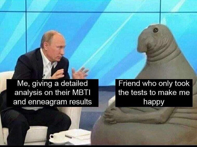 Notes on MBTi and the Objective Personality System | by John Doe | Medium