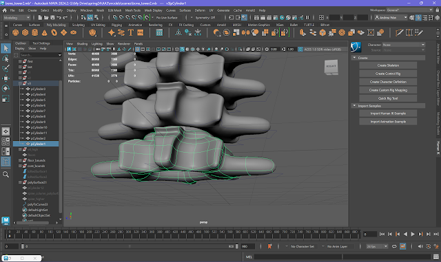 How to extract smooth mesh preview curves from a mesh in Maya | by ...