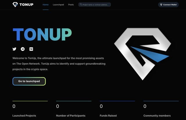 TonUP: The Next-Generation Launchpad for High-Potential Digital Assets on the TON Blockchain ...