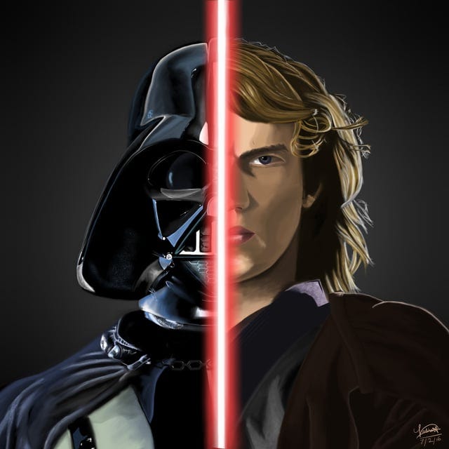 Anakin Skywalker: A Divided Soul. Anakin Skywalker embodies ...