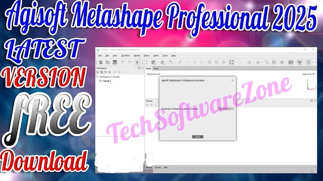 Agisoft Metashape Professional 2025 Free Full Setup - Tech Software ...
