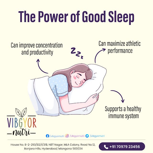 Health Benefits Of Good Sleep | Vibgyornutri | by Vibgyornutri | Medium