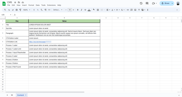 Utilizing Spreadsheet as A Simple CMS | by Ahmad Iqbal | Medium