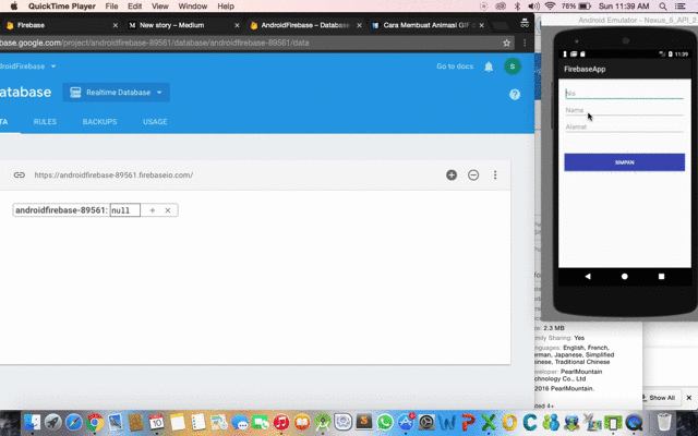 Android Realtime Database menggunakan Firebase | by Sahabat Programmer | Medium
