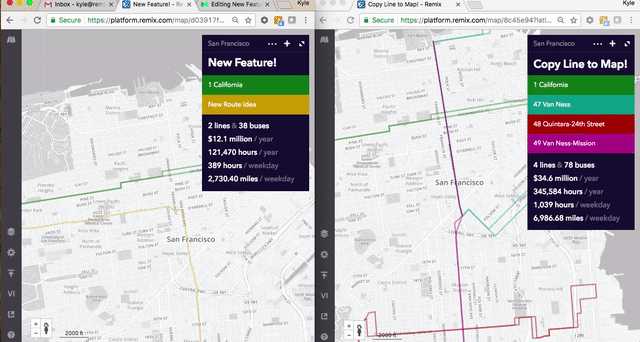 New Feature: Copy Lines Between Maps | by Kyle Boehm | Remix | Medium