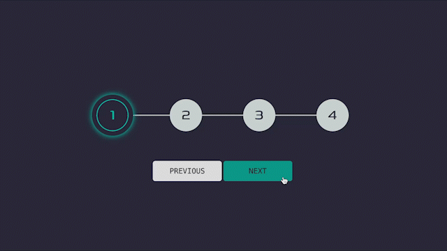 Responsive Steps Progress Bar: Vanilla JS | by Ken | JavaScript in ...