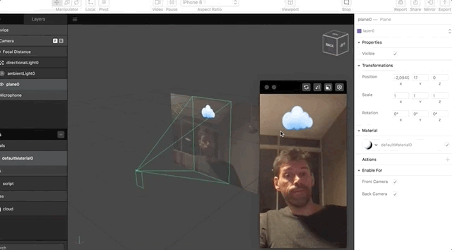 Facebook Camera Effects Tutorials — part 1 | by Marcos Trinca | Medium