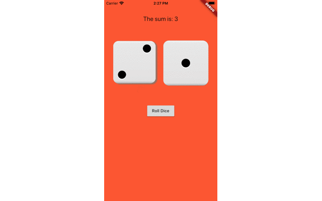 Design Dice Roll app in flutter | Flutter tutorial for beginners ...