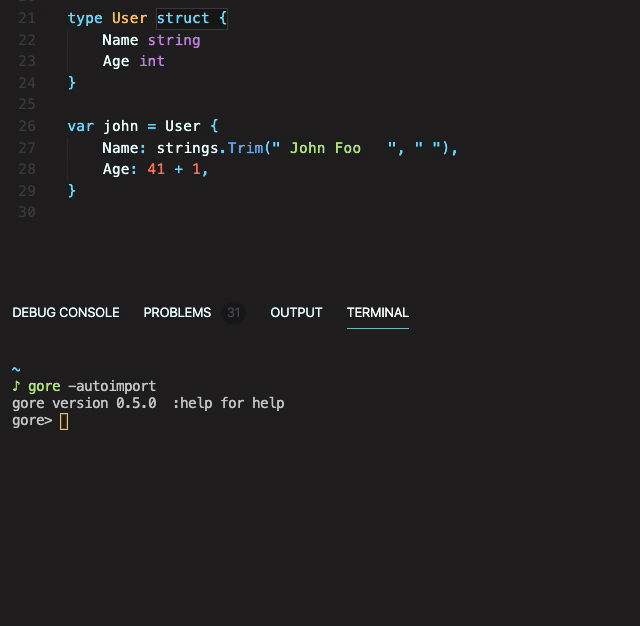 Quick prototyping with a Golang REPL | by Denis Isidoro | Medium