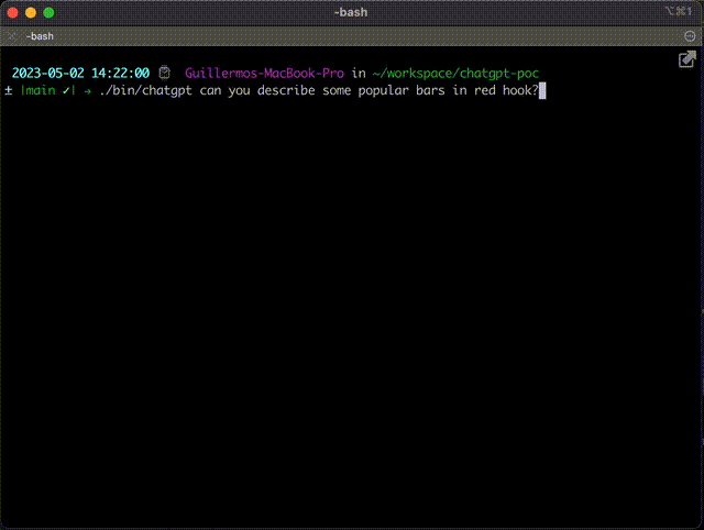 Introducing ChatGPT CLI in Go: Streamlined Command-Line Interaction with OpenAI’s ChatGPT | by ...