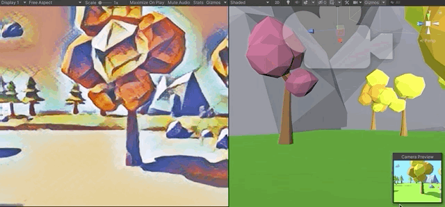 Spicy game visuals with artistic style transfer in Unity | by Raju K | XRPractices | Medium